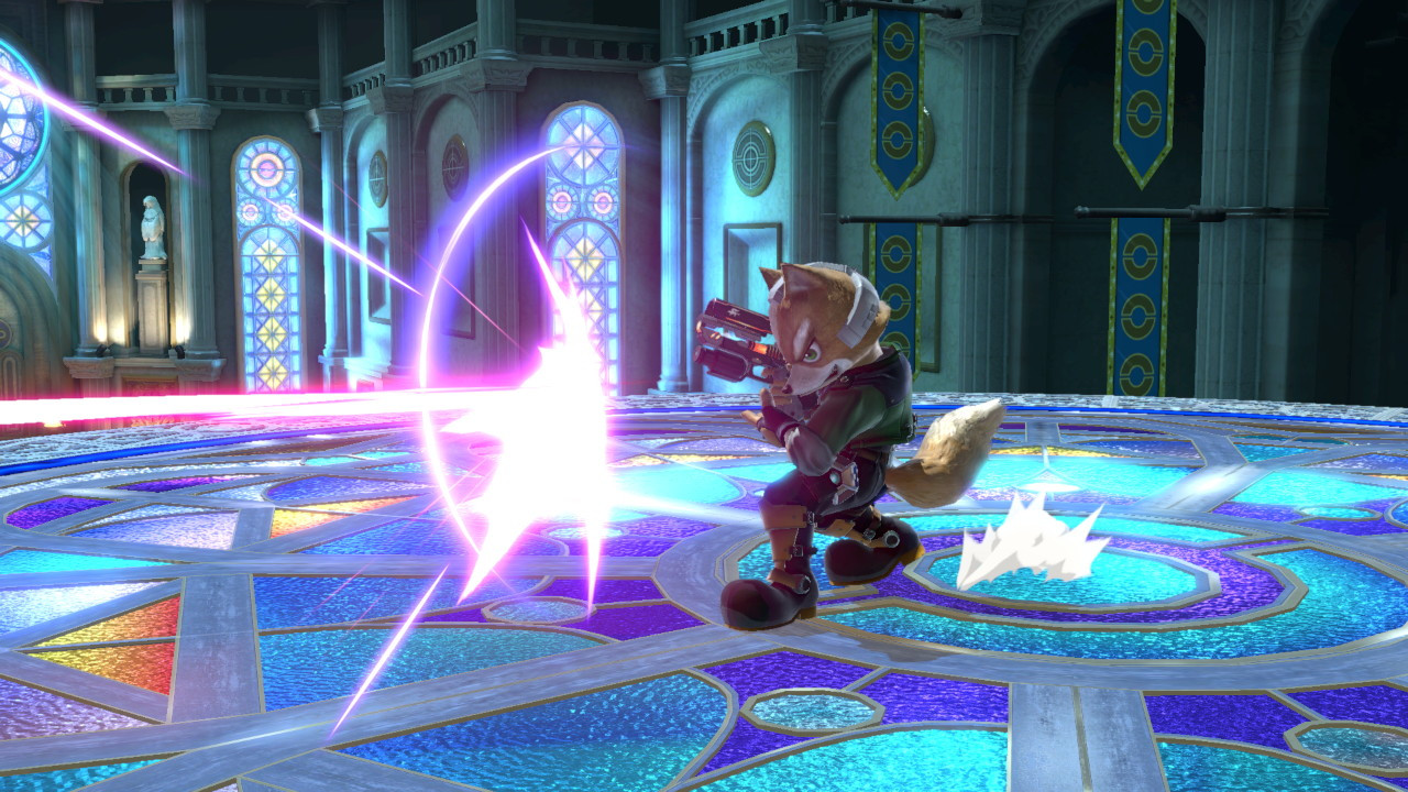 Green and Yellow Smash 4 Fox Mod for Super Smash Bros. Ultimate | SSBU Mods