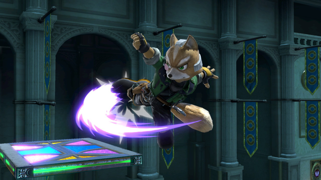 Green and Yellow Smash 4 Fox Mod for Super Smash Bros. Ultimate | SSBU Mods