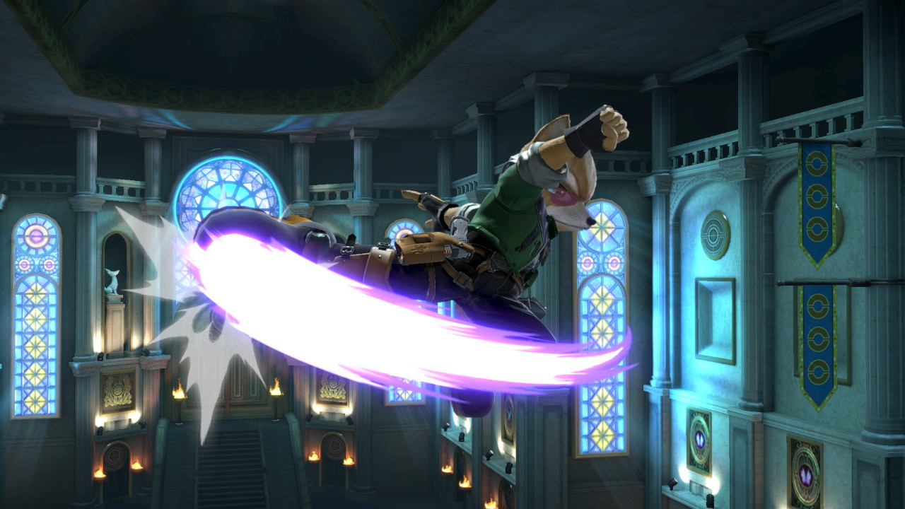 Green and Yellow Smash 4 Fox Mod for Super Smash Bros. Ultimate | SSBU Mods