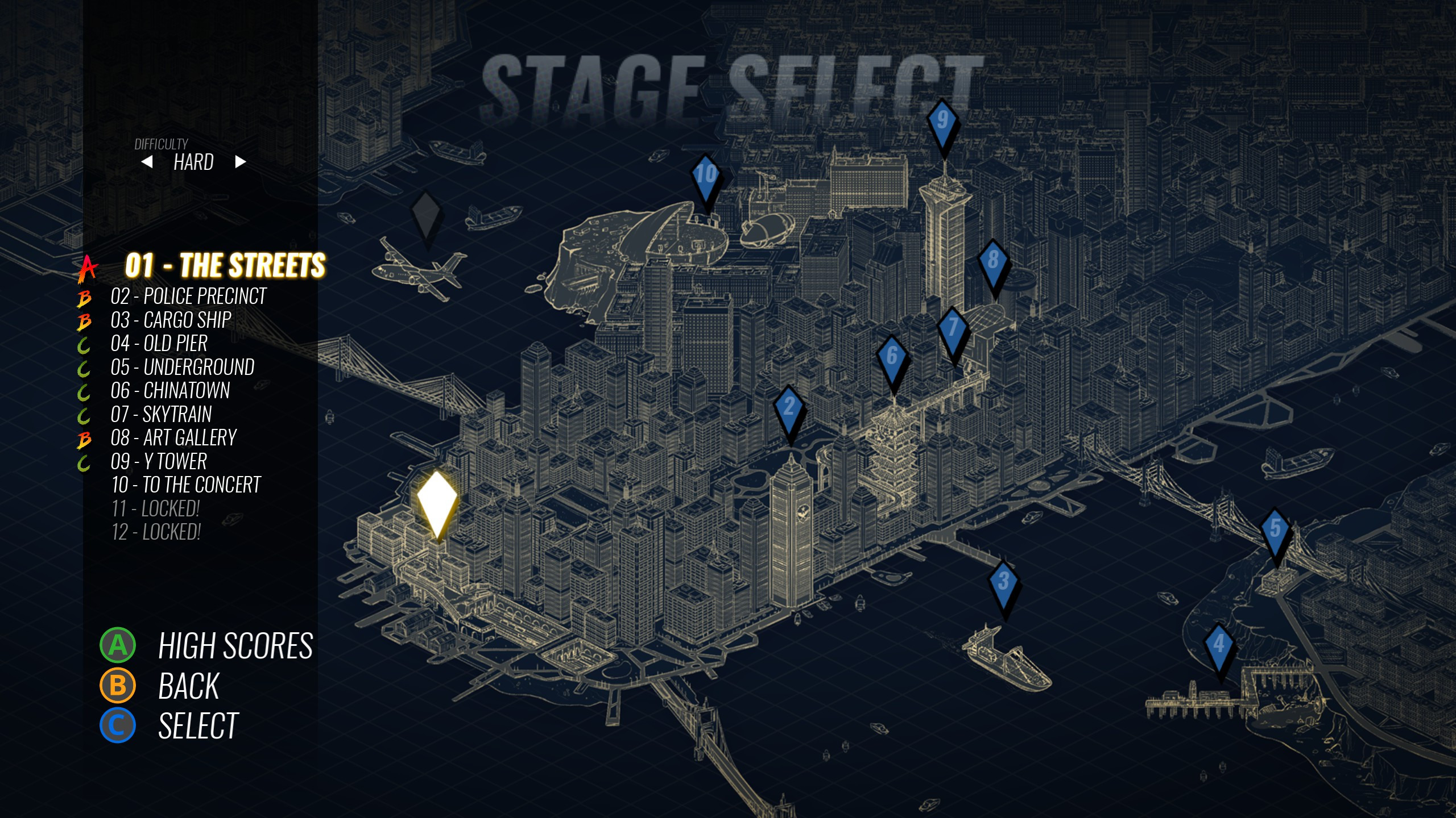 Saturn Button Icons Mod for Streets of Rage 4 | SOR4 Mods