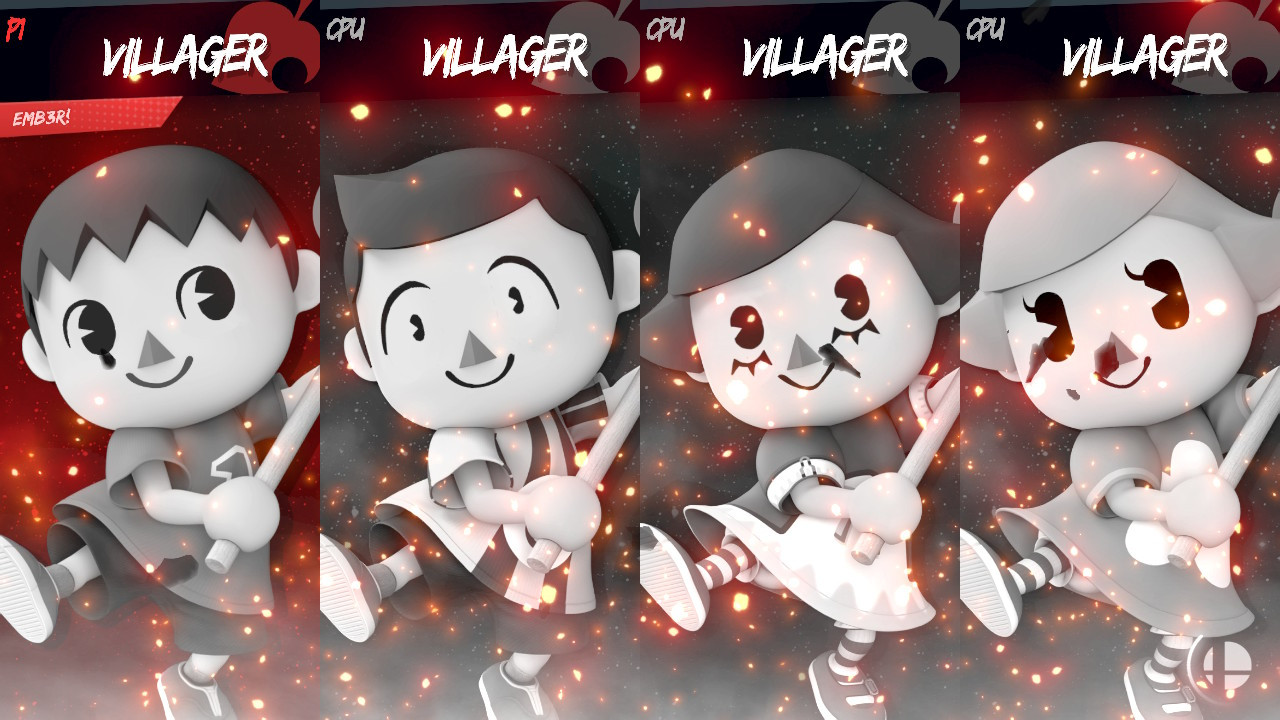 Timeless River Style Villager Mod for Super Smash Bros. Ultimate | SSBU ...