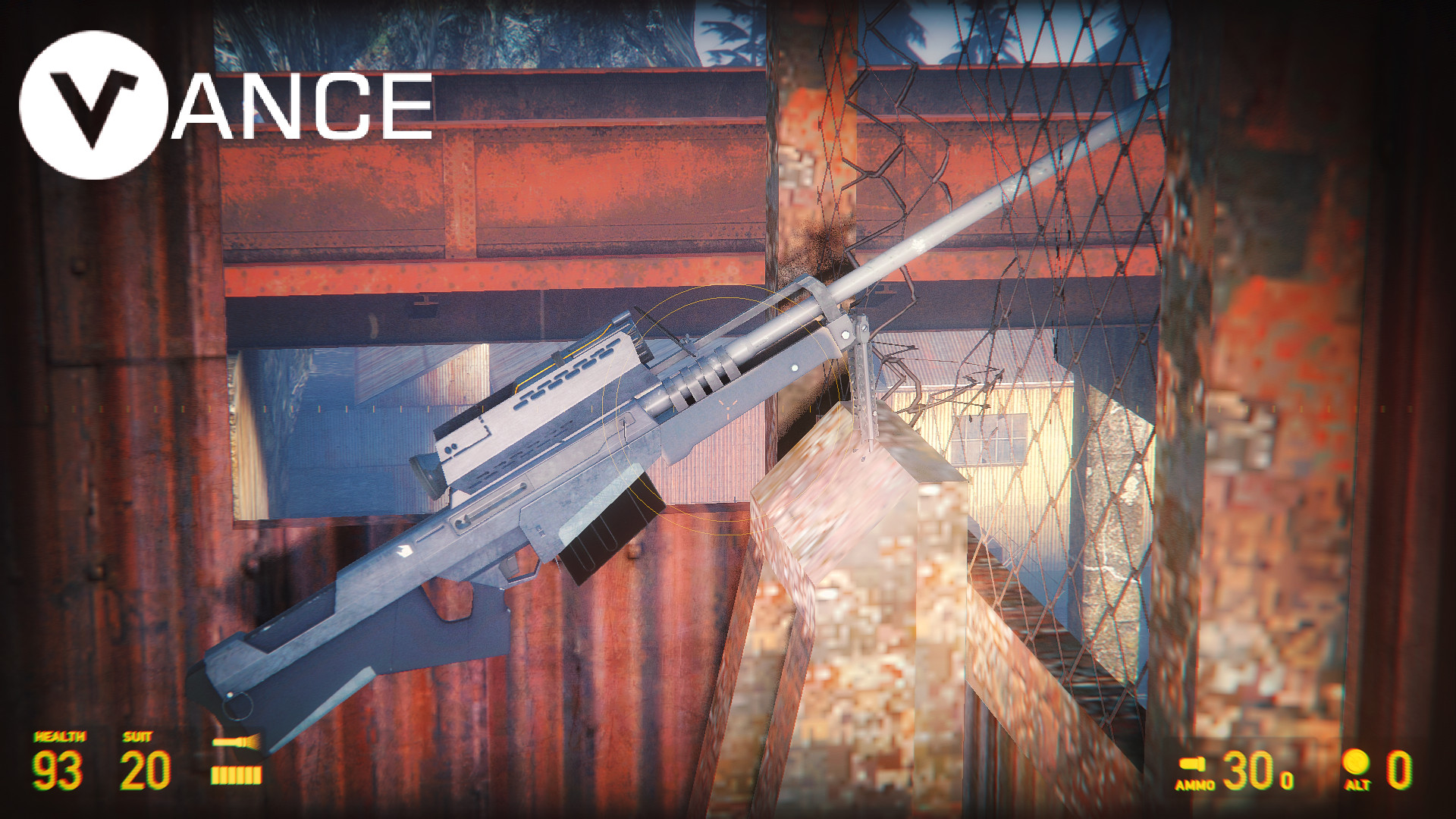 VANCE combine sniper rifle replacement Mod for Half-Life 2 | HL2 Mods