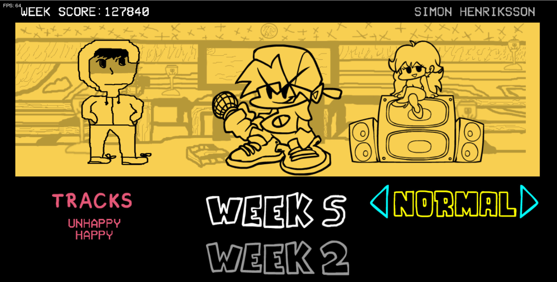 Friday Night Funkin V.s Simon [Friday Night Funkin'] [Mods]