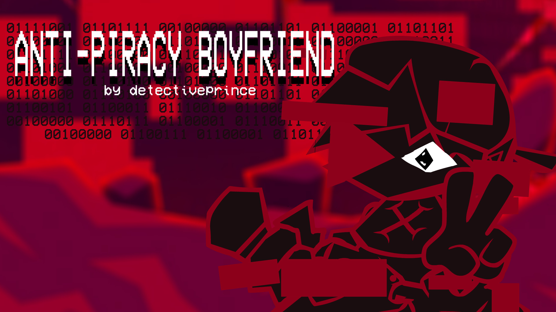 Anti-Piracy Boyfriend V2! Mod for Friday Night Funkin' | FNF Mods