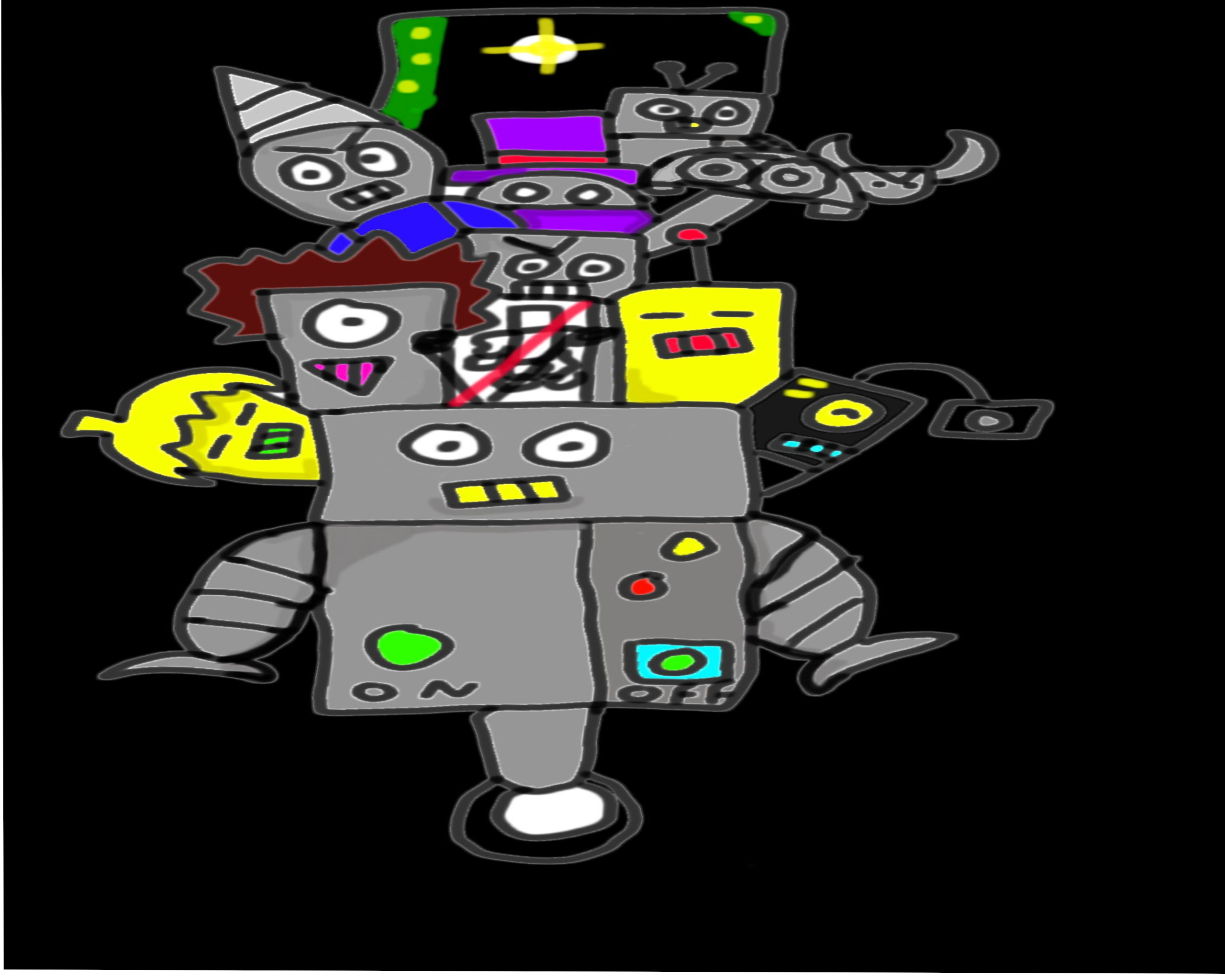 Robot friends mod Mod for Friday Night Funkin' | FNF Mods