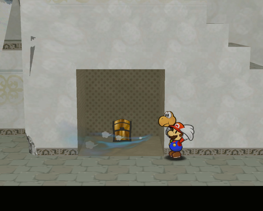 Paratroopa over Flurrie [Paper Mario: The Thousand Year Door] [Mods]