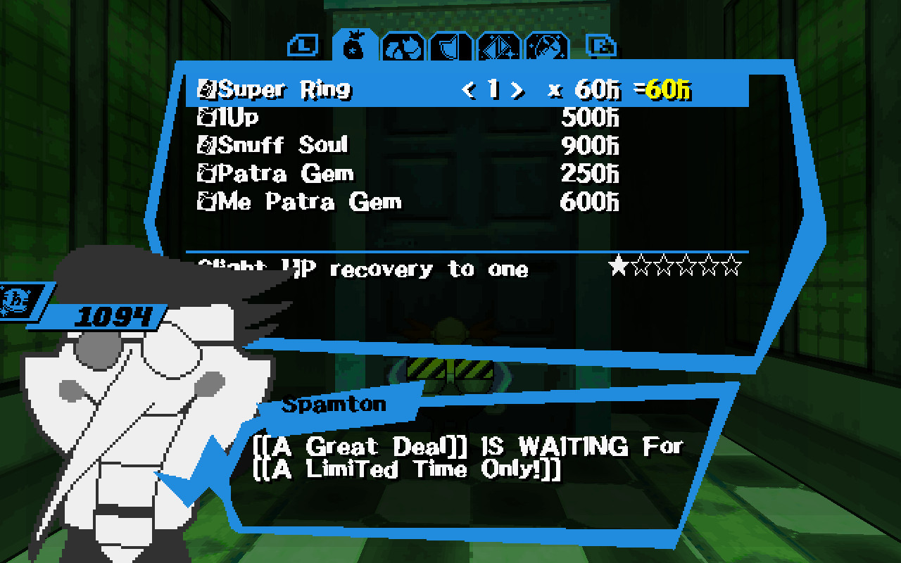 Spamton Shopkeeper Mod for Sonic Robo Blast 2 Persona | SRBP Mods
