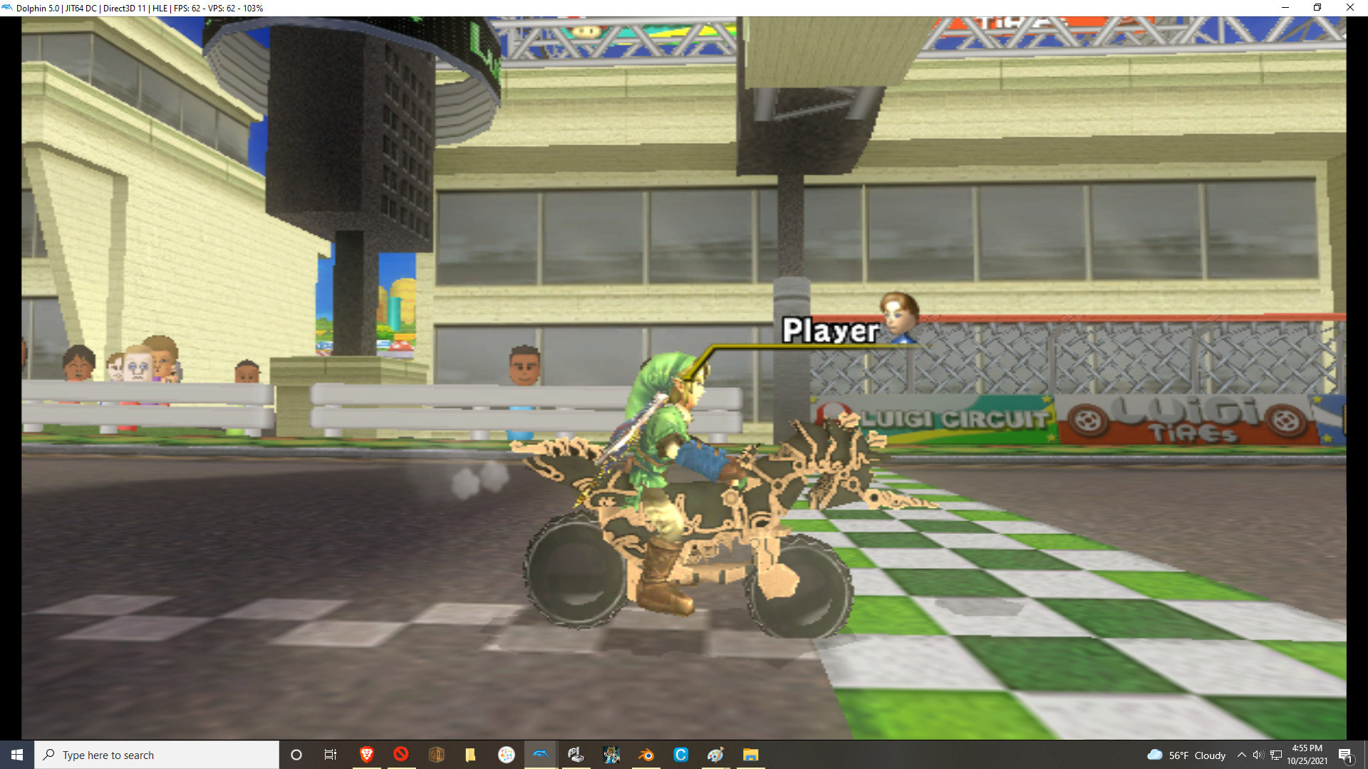 Link on Master Cycle Zero Mod for Mario Kart Wii | MKWii Mods