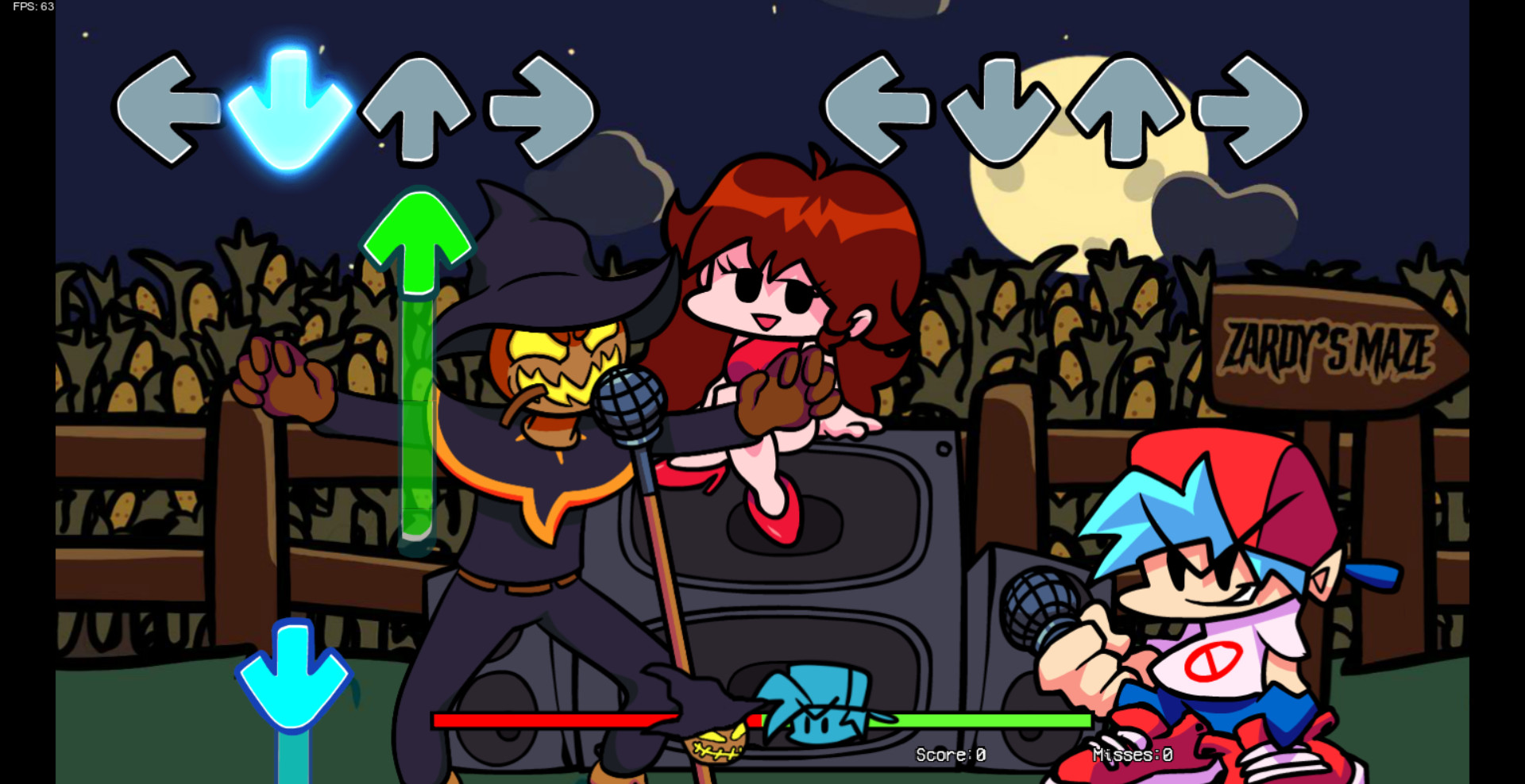 FNF Multiplayer Zardy Improved +Custom Animated BG Mod for Friday Night ...