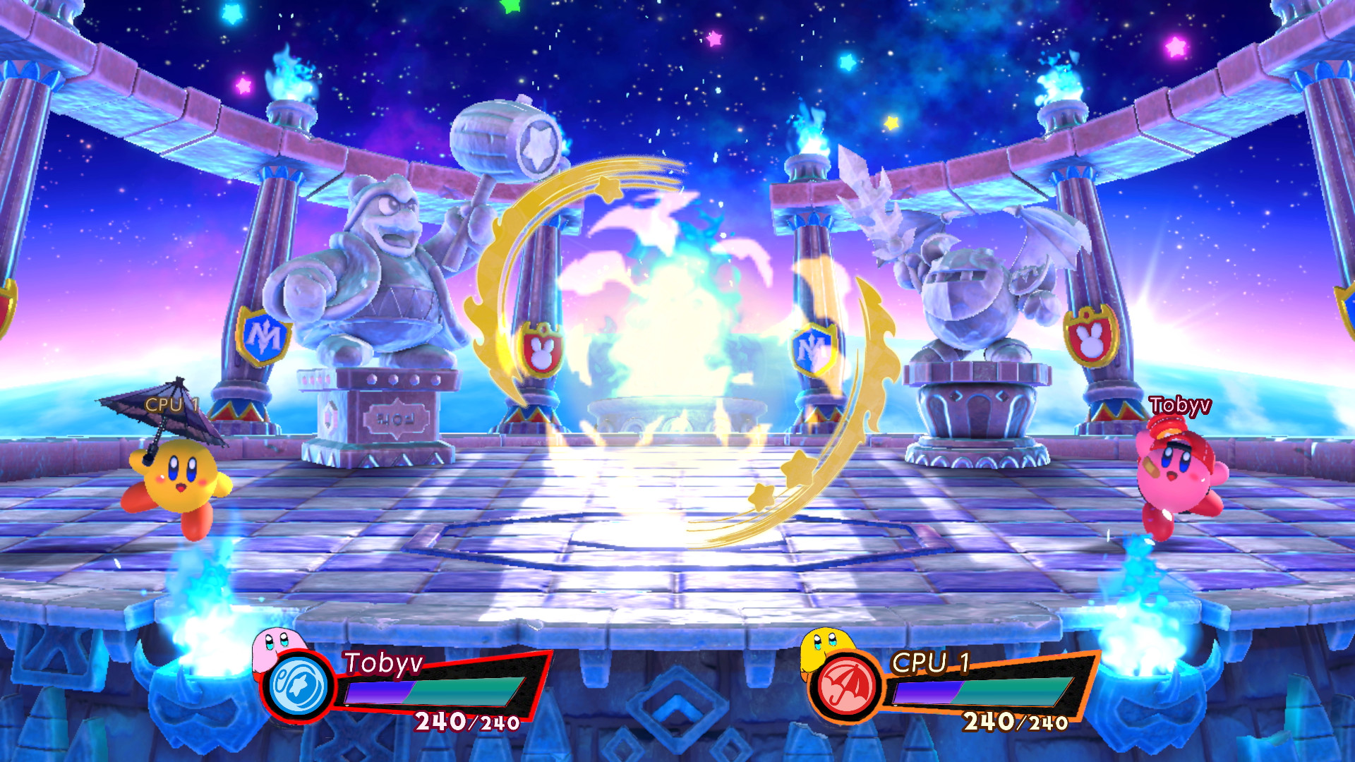 Persona 5 Health Bar UI Mod for Kirby Fighters 2 | KF2 Mods