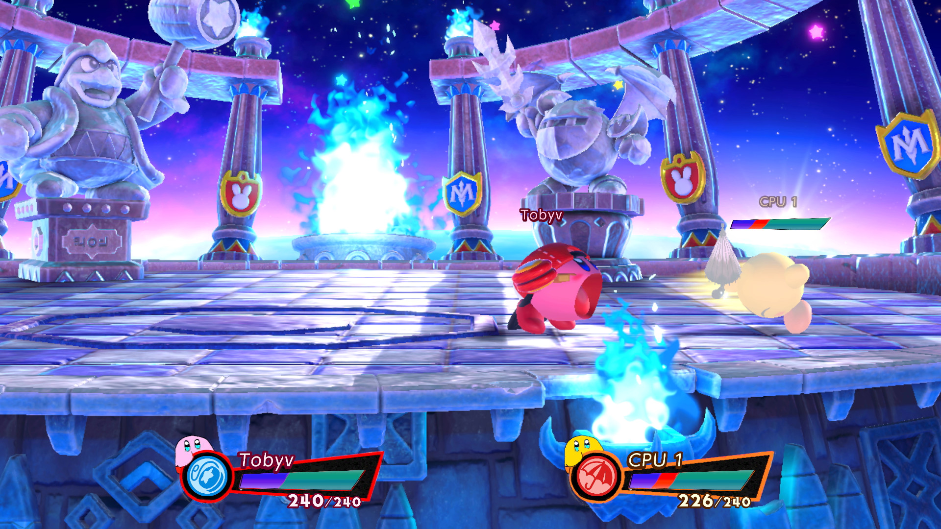 Persona 5 Health Bar UI Mod for Kirby Fighters 2 | KF2 Mods