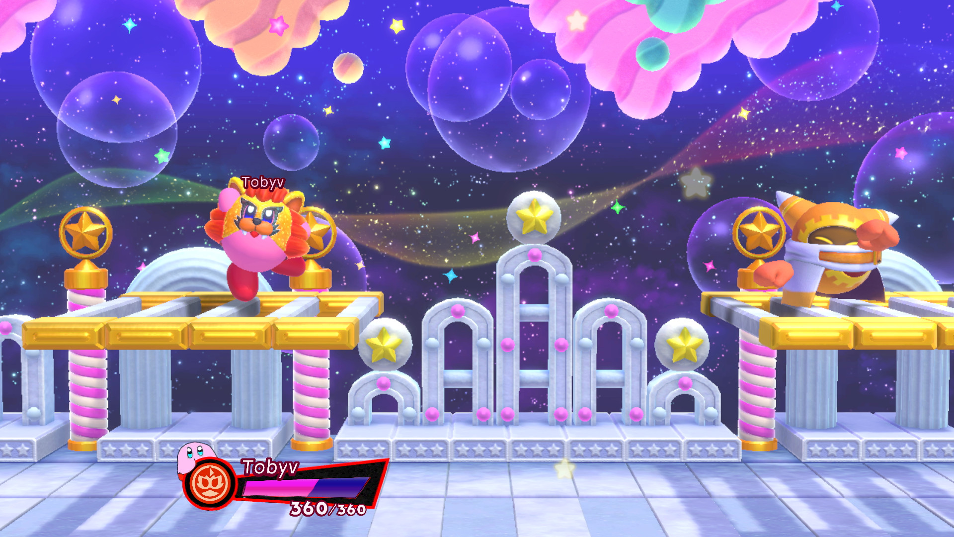 Persona 5 Health Bar UI Mod for Kirby Fighters 2 | KF2 Mods