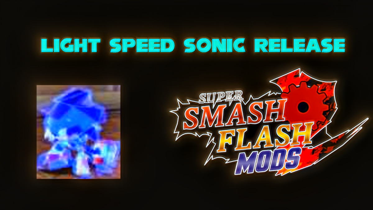 Light Speed Sonic [Super Smash Flash 2] [Mods]