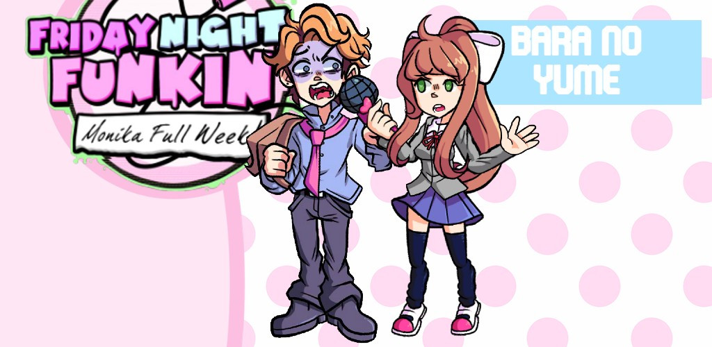 Monika HD Mod for Friday Night Funkin' | FNF Mods