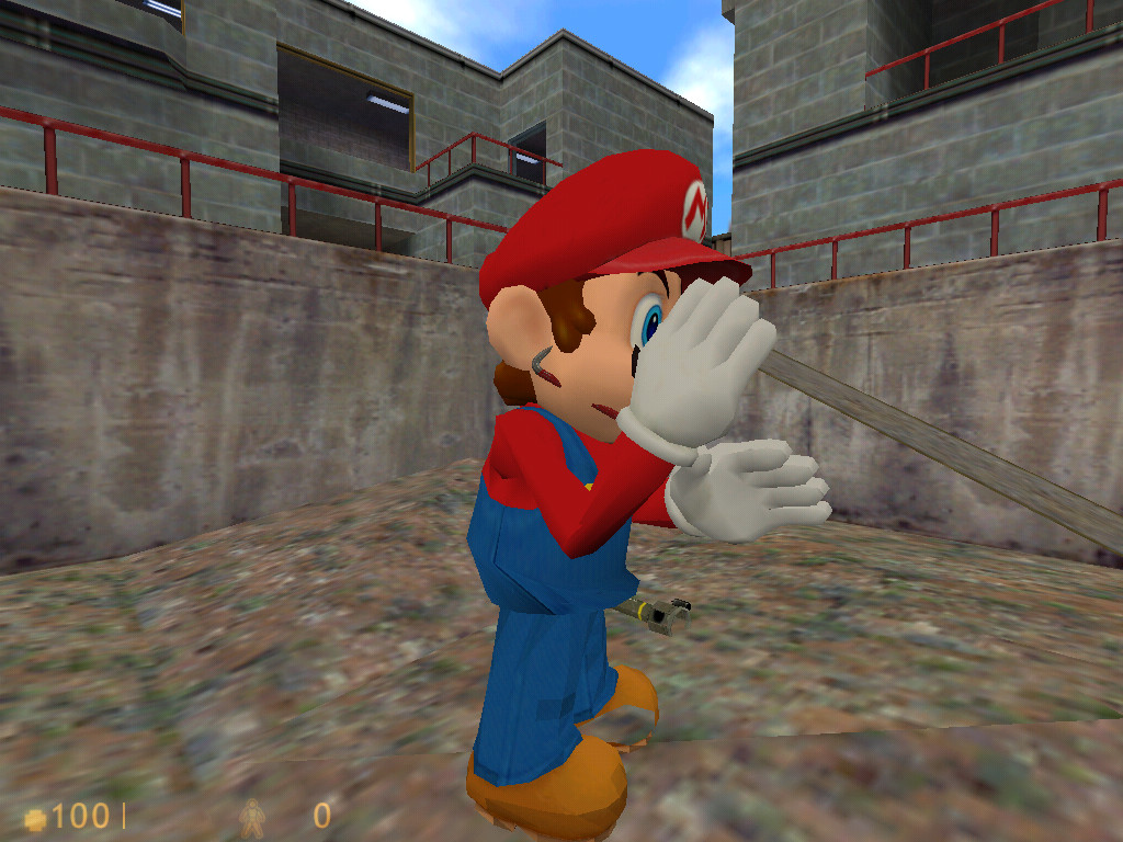Mario Kart 8 Mario Playermodel Mod for Half-Life | HL Mods