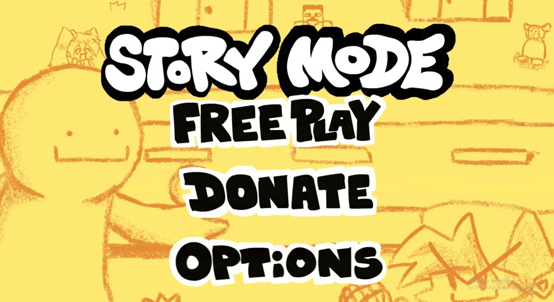 Vs.Crazy Man FNF [FULL WEEK] [Friday Night Funkin'] [Mods]