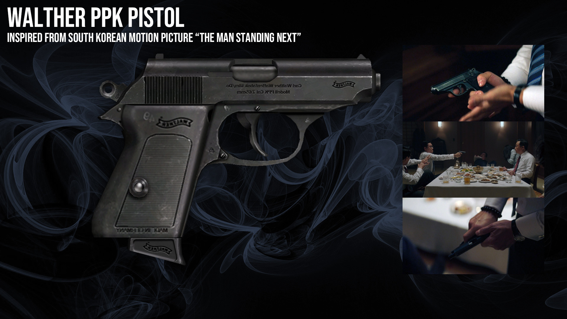 Walther PPK Pistol Mod for Counter-Strike 1.6 | CS1.6 Mods