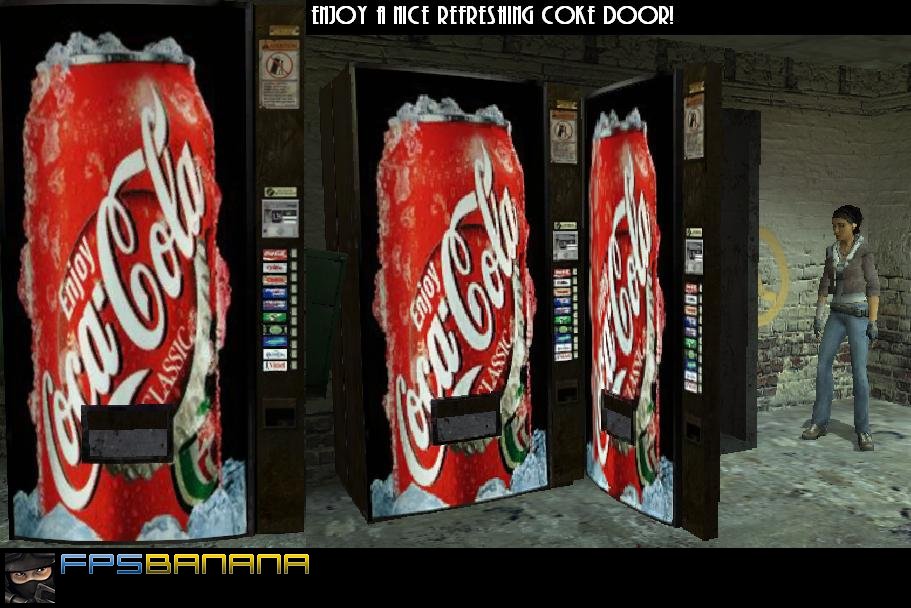 Coke-a-Cola Vending Machine Mod for Half-Life 2 | HL2 Mods
