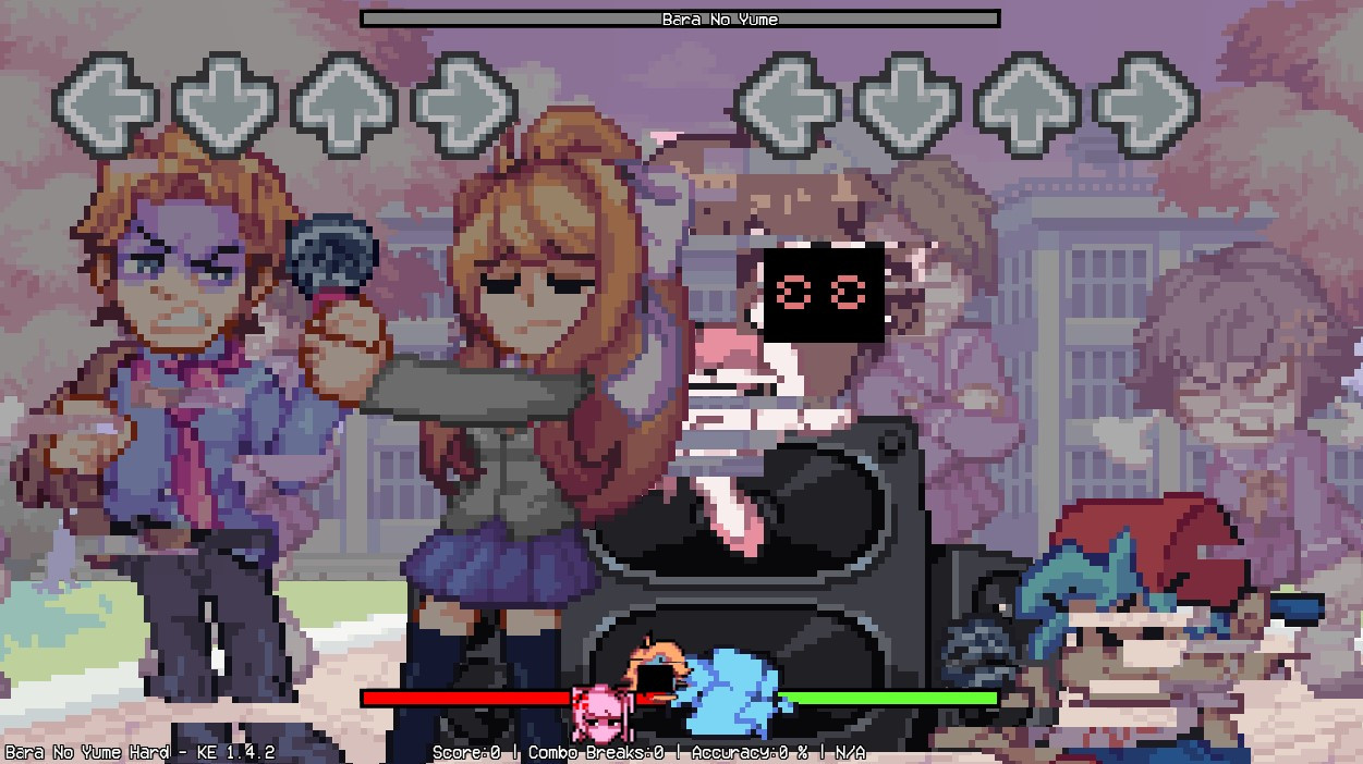 Monika CORRUPTED FULL WEEK Mod for Friday Night Funkin' | FNF Mods