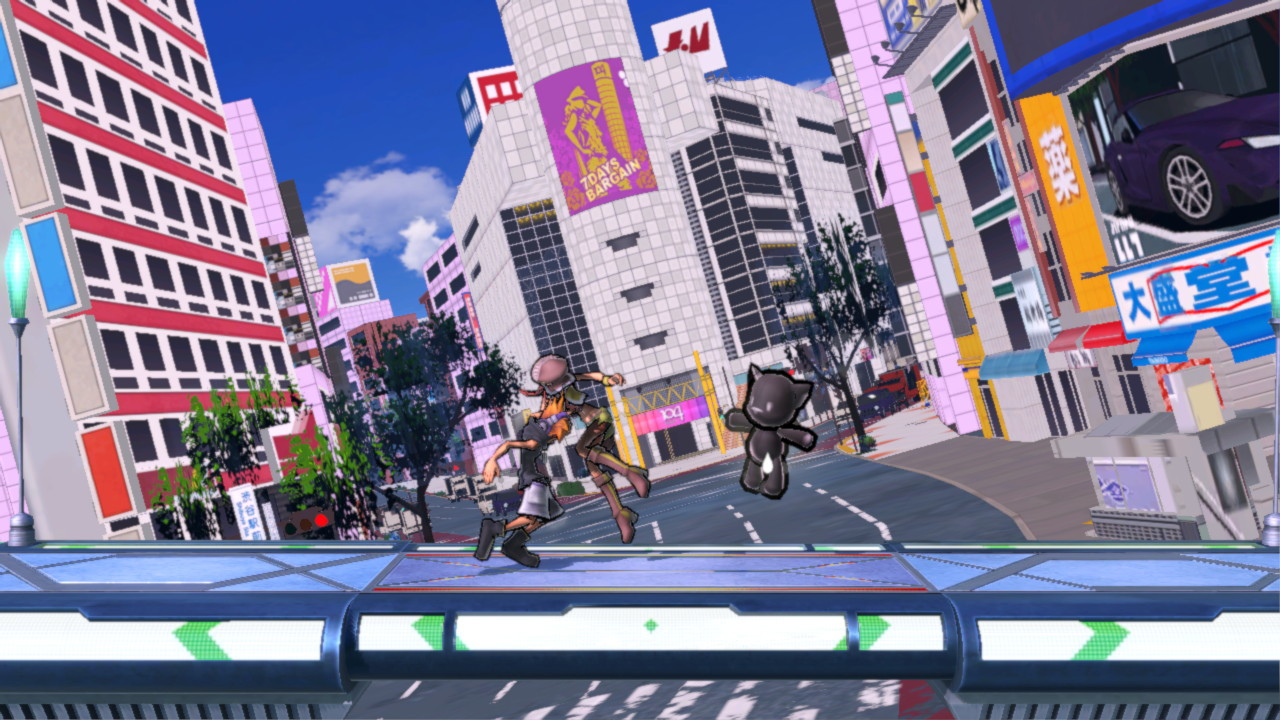 Shibuya 104 (TWEWY) over Prism Tower (with music) Mod for Super Smash ...