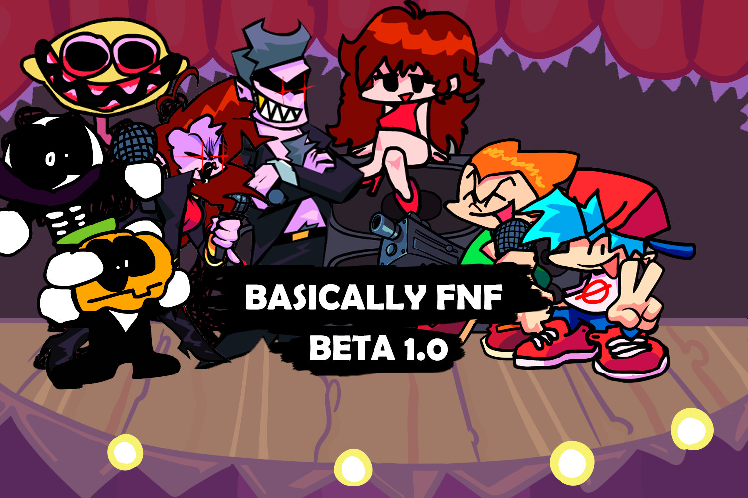 basically FNF Mod for Friday Night Funkin' | FNF Mods