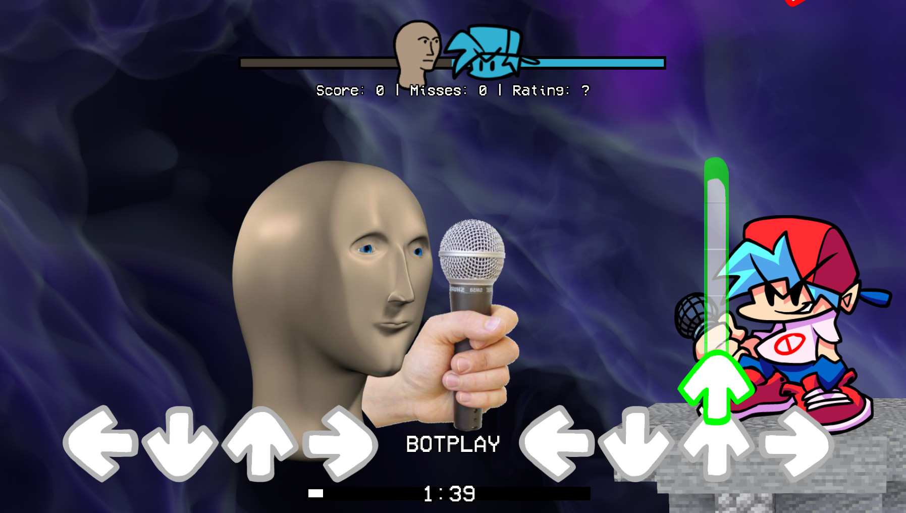 Fiday nite fukin (VS Meme Man) [Friday Night Funkin'] [Mods]