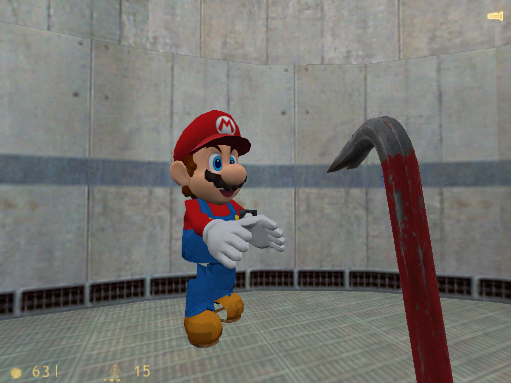 Mario Kart 8 Mario Over Barney Mod for Half-Life | HL Mods