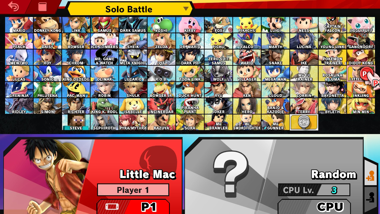 Monkey D. Luffy Mod for Super Smash Bros. Ultimate | SSBU Mods