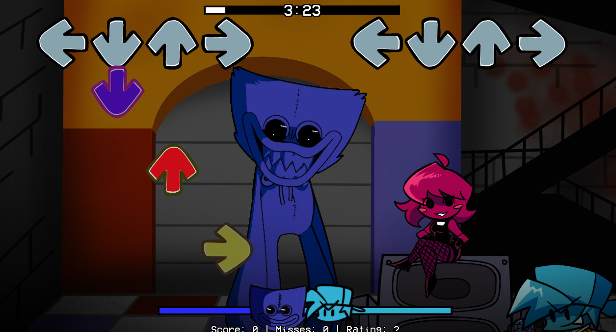 vs Huggy Wuggy minus mod Mod for Friday Night Funkin' | FNF Mods