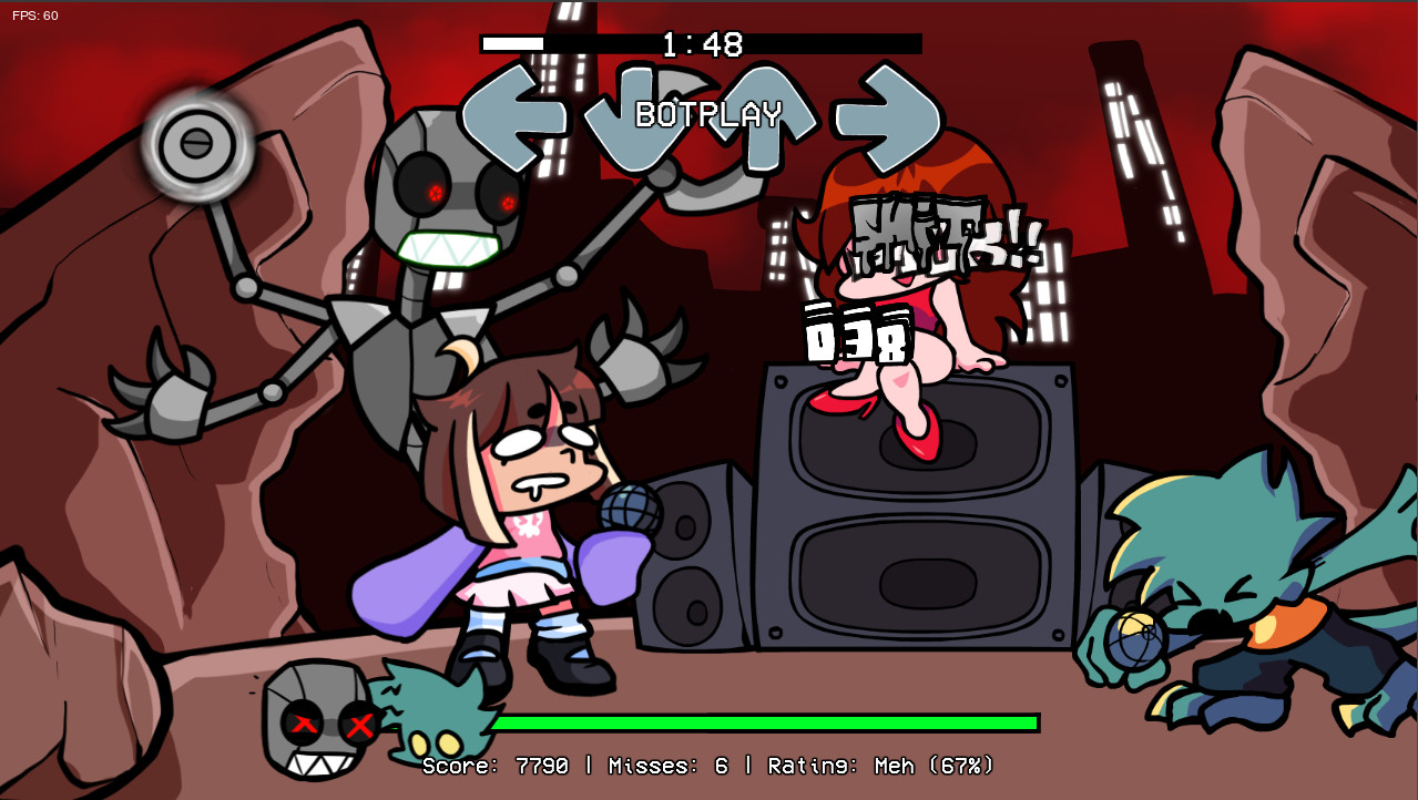 Accelerant but some characters sing Mod for Friday Night Funkin' | FNF Mods