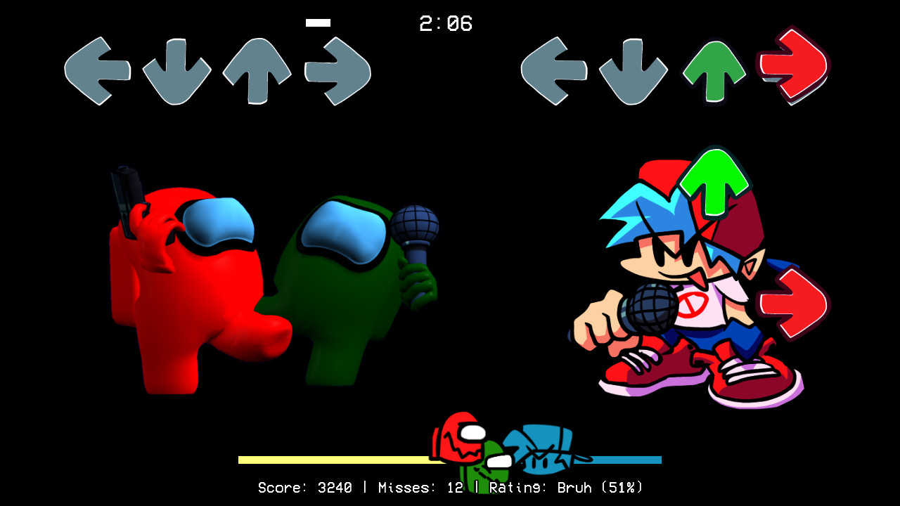 FNF vs Imposter v4 (GMOD Edition + 3D mod ) Mod for Friday Night Funkin ...