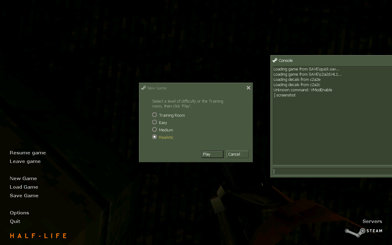 Binary's Realistic Difficulty Mod for Half-Life | HL Mods