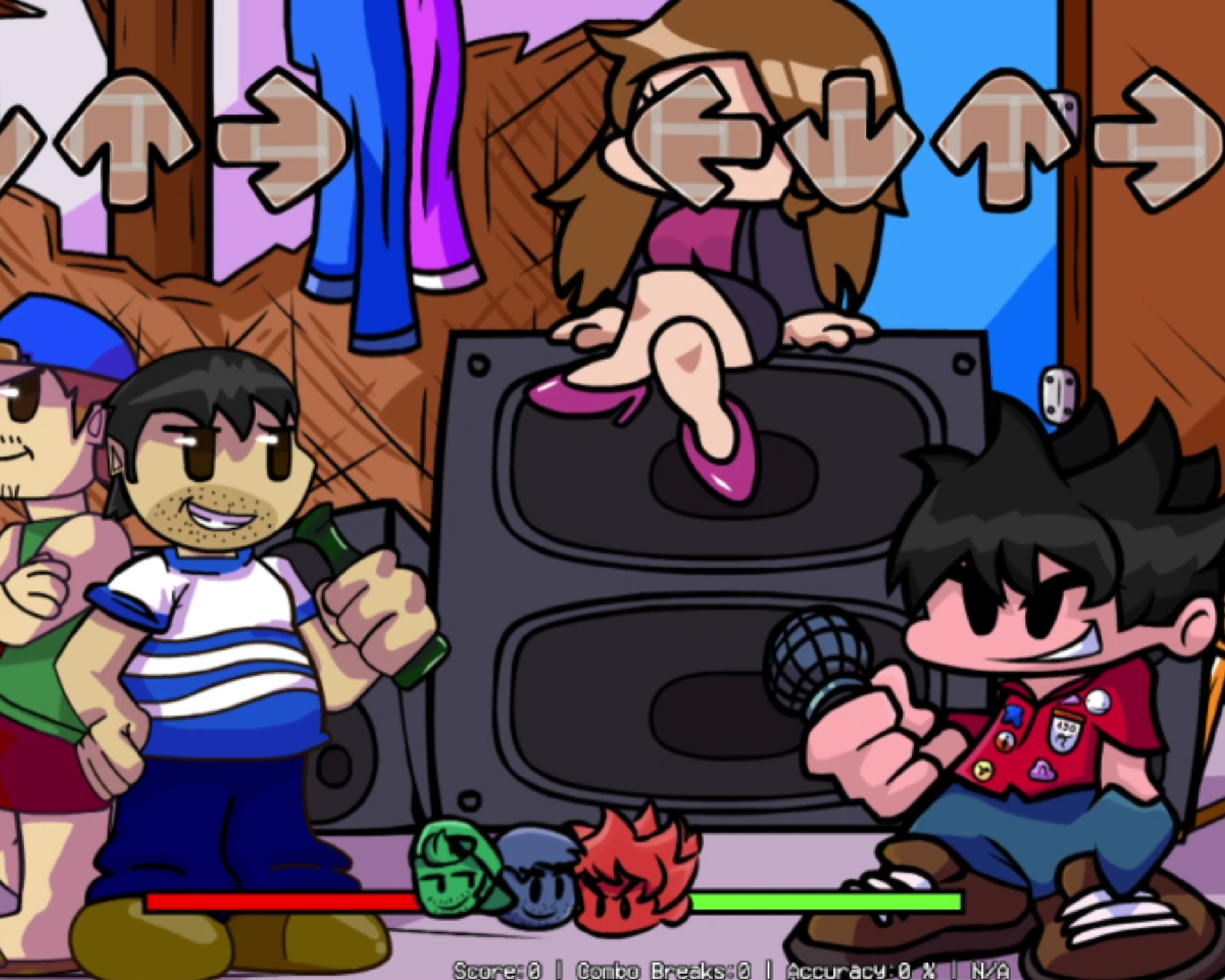 Al Fondo Hay Sitio MOD Mod for Friday Night Funkin' | FNF Mods