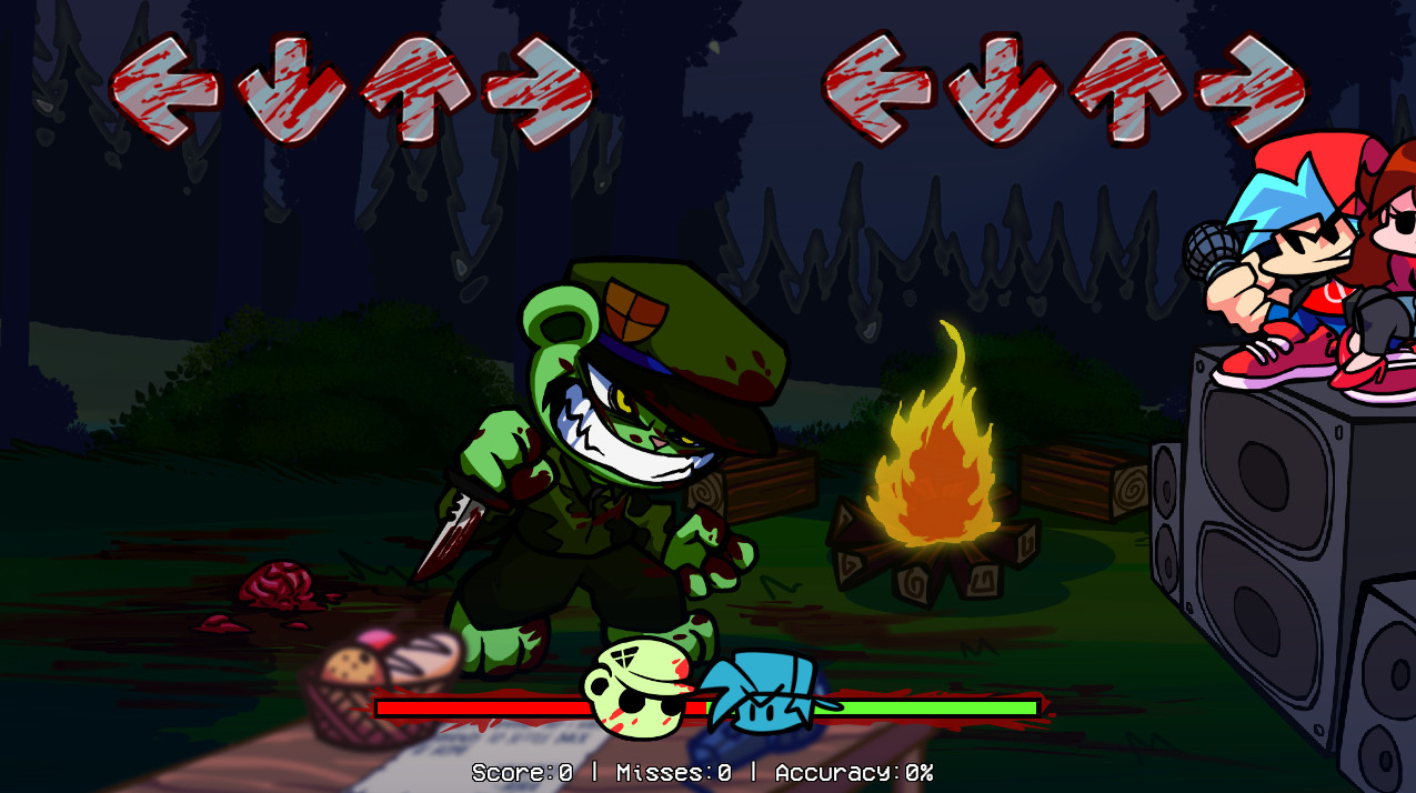 FNF Flipped Out Assault Chart Mod for Friday Night Funkin' | FNF Mods