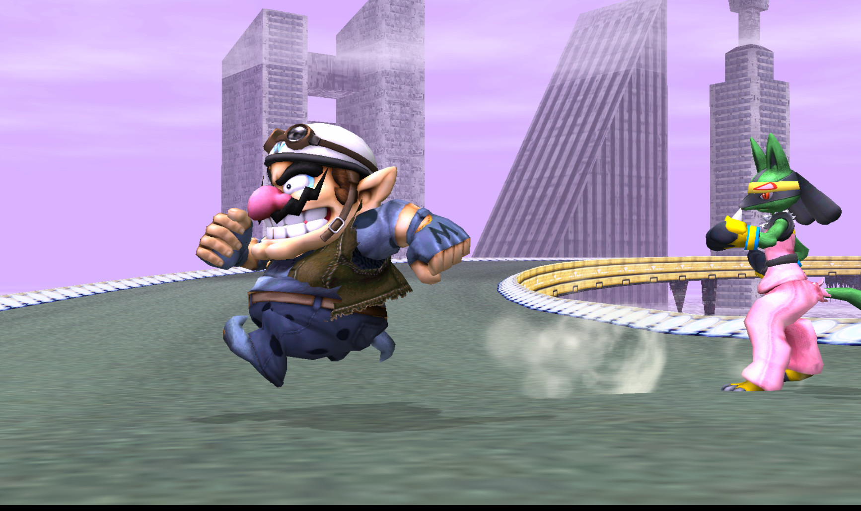 Crazy Frog Biker Wario [Super Smash Bros. Brawl] [Mods]