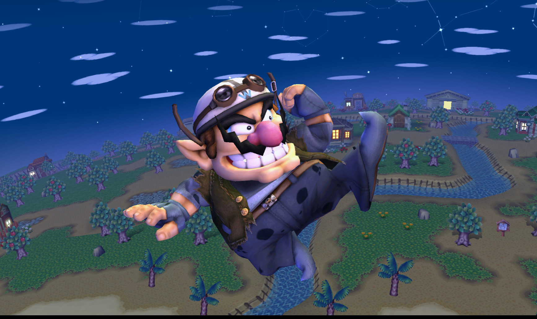 Crazy Frog Biker Wario [Super Smash Bros. Brawl] [Mods]