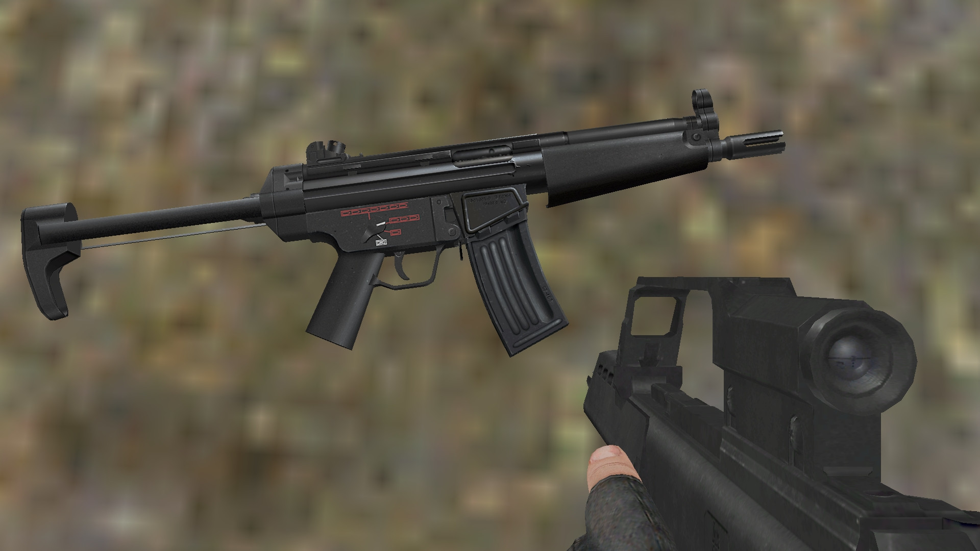 Heckler & Koch HK53 Mod for Counter-Strike 1.6 | CS1.6 Mods