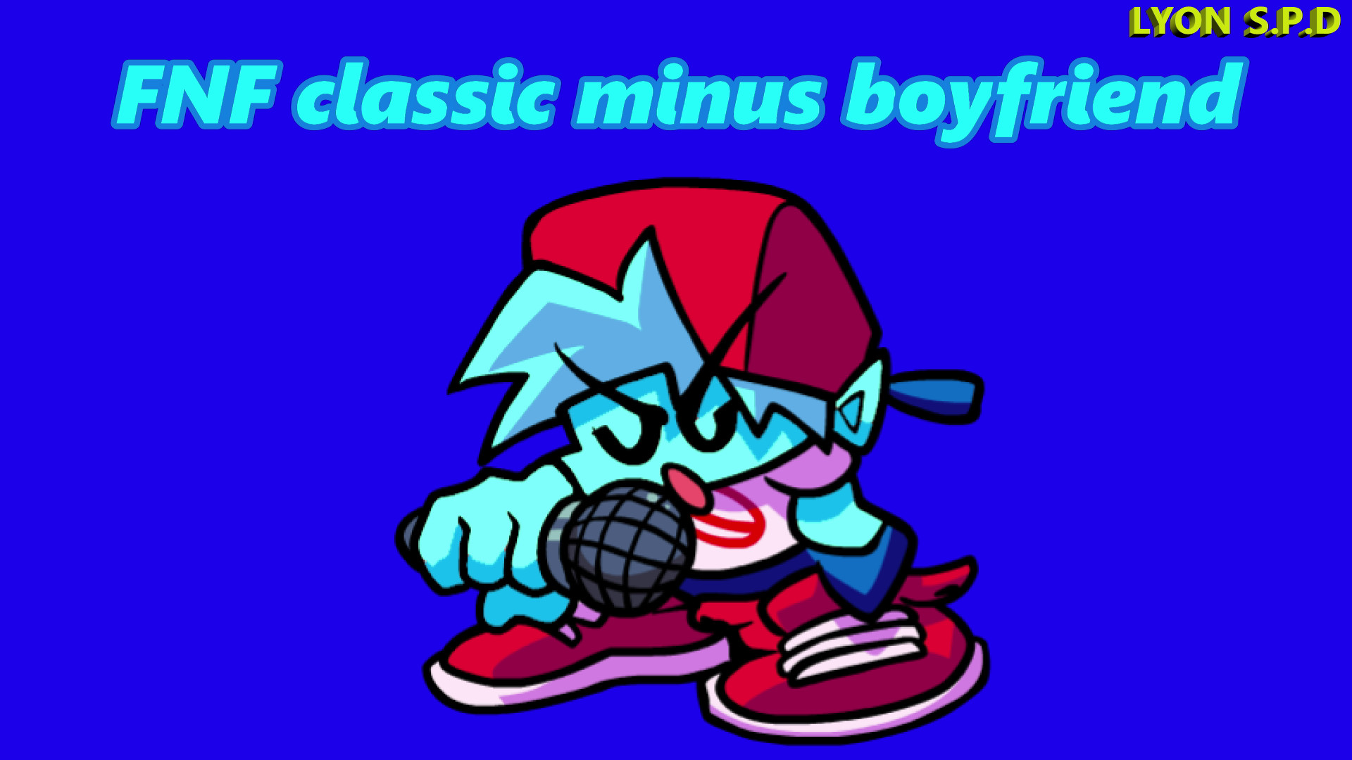 FNF boyfriend classic minus model Mod for Friday Night Funkin' | FNF Mods
