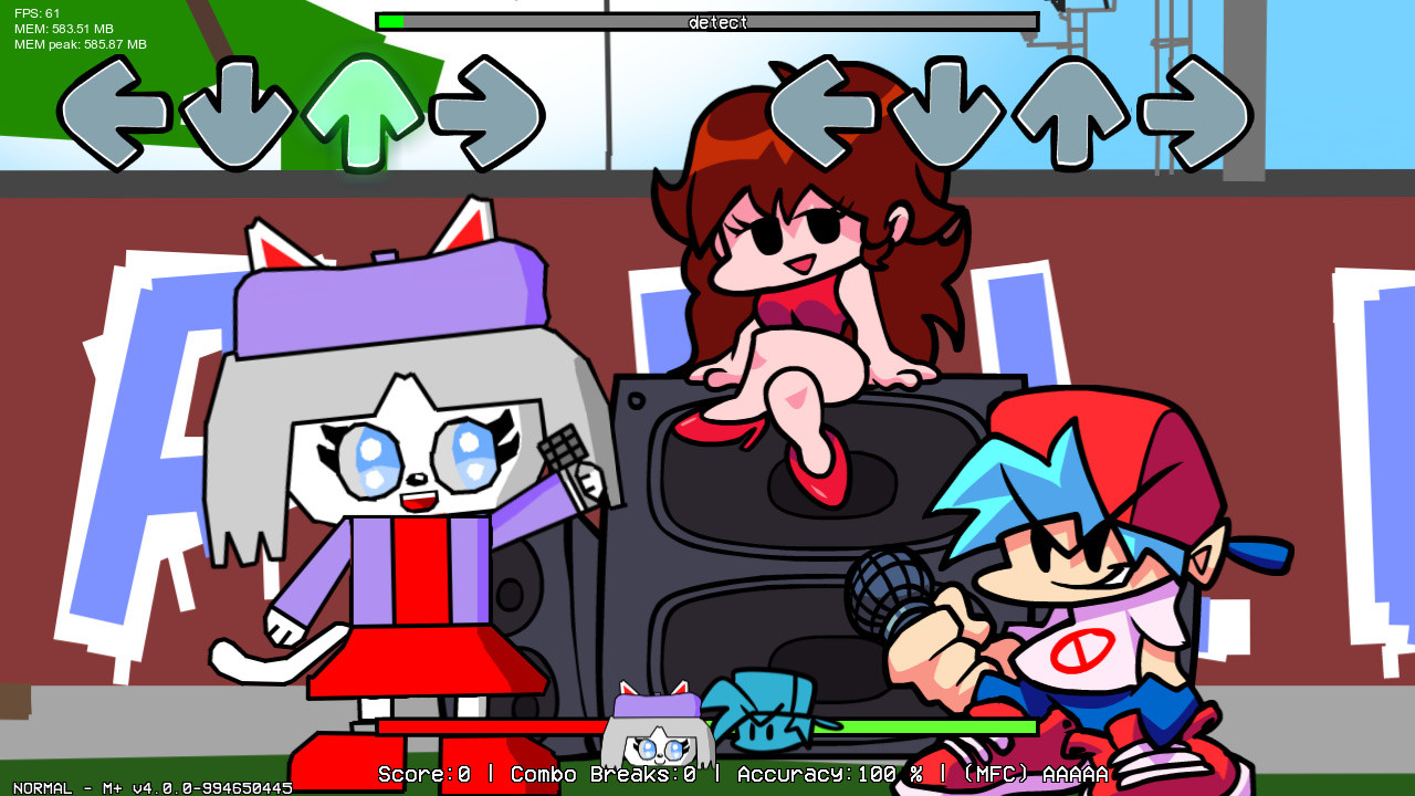 FNF VS Partii Trio [Friday Night Funkin'] [Mods]