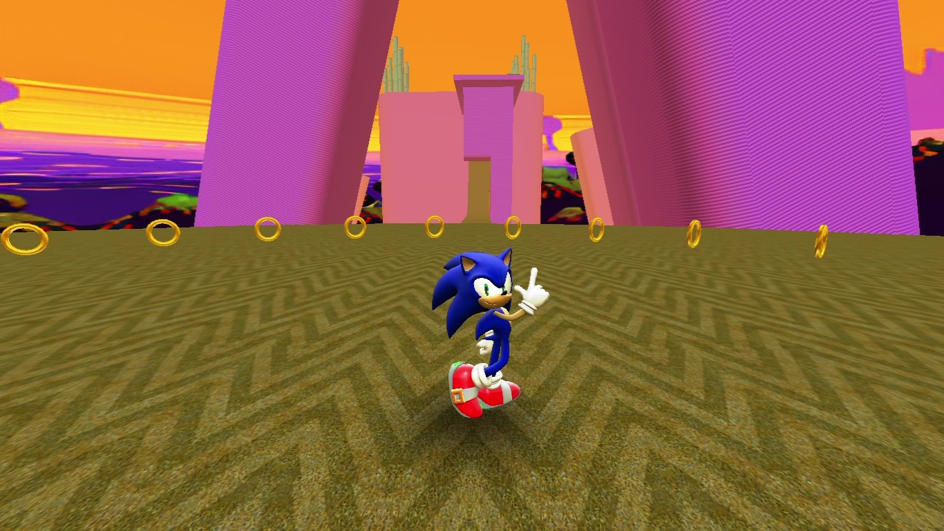 Collision Chaos Zone (Present) Mod for Sonic World DX | SWDX Mods