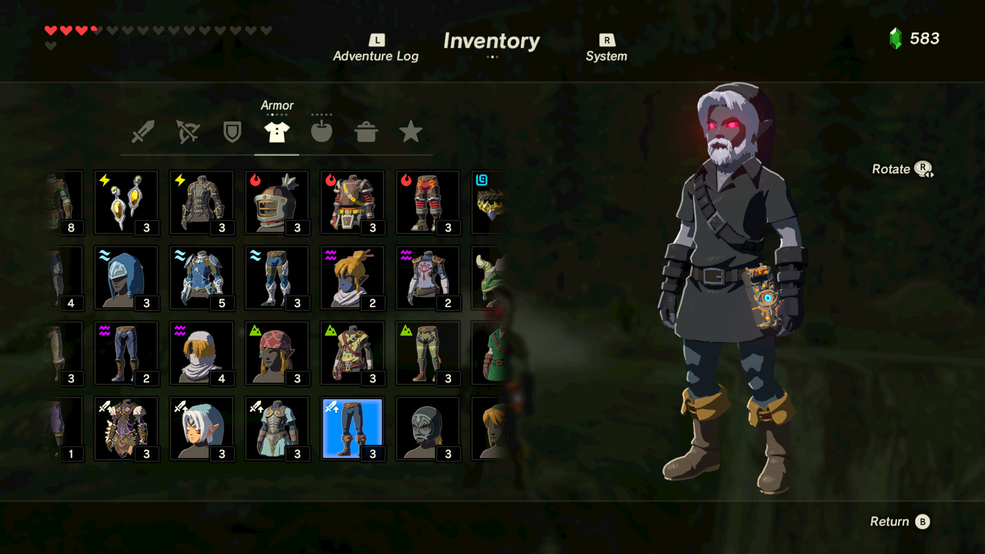 Bearded Link Mod for The Legend of Zelda: Breath of the Wild (WiiU ...