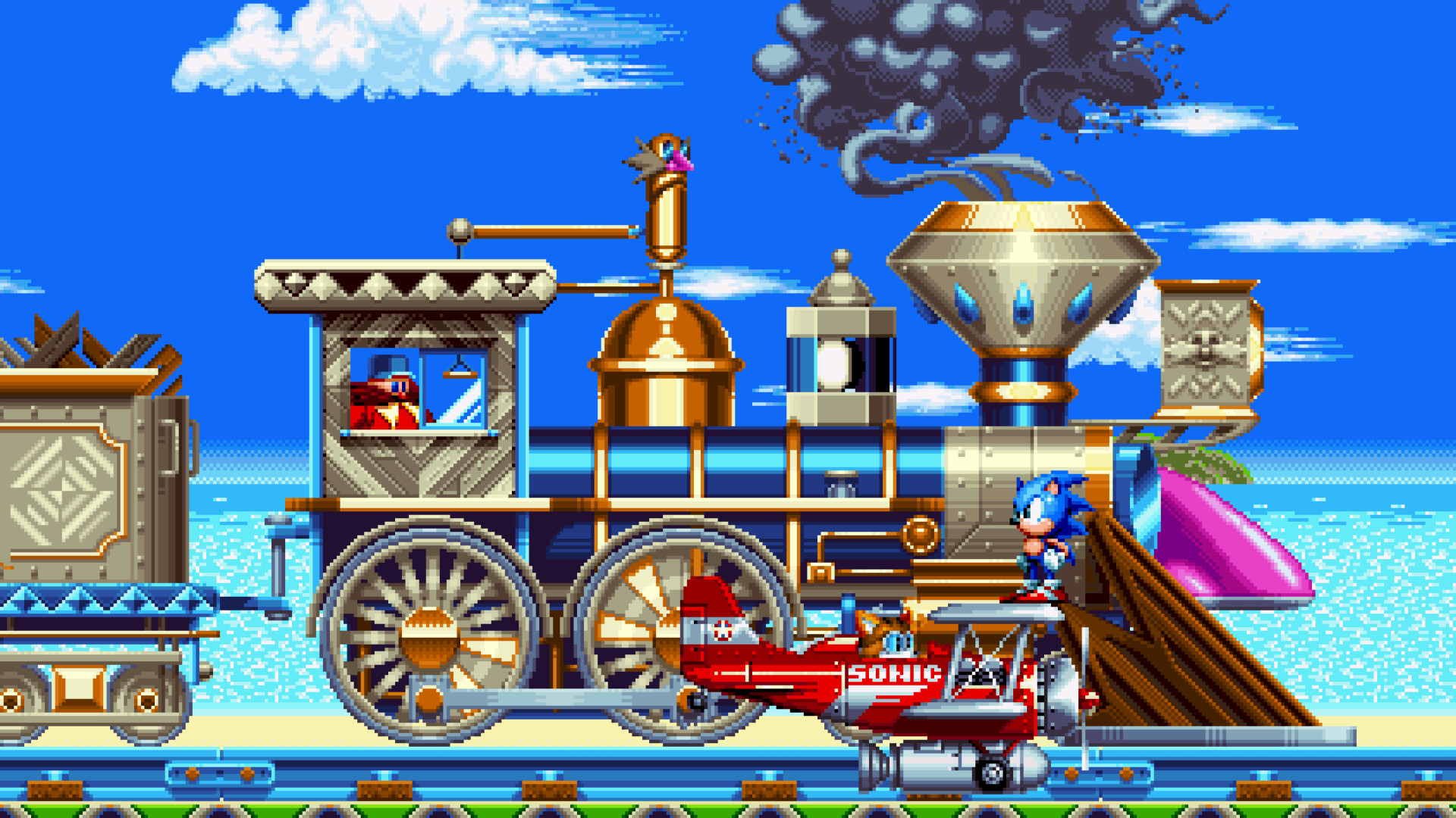 Mirage Beach Zone Mod for Sonic Mania | SM Mods