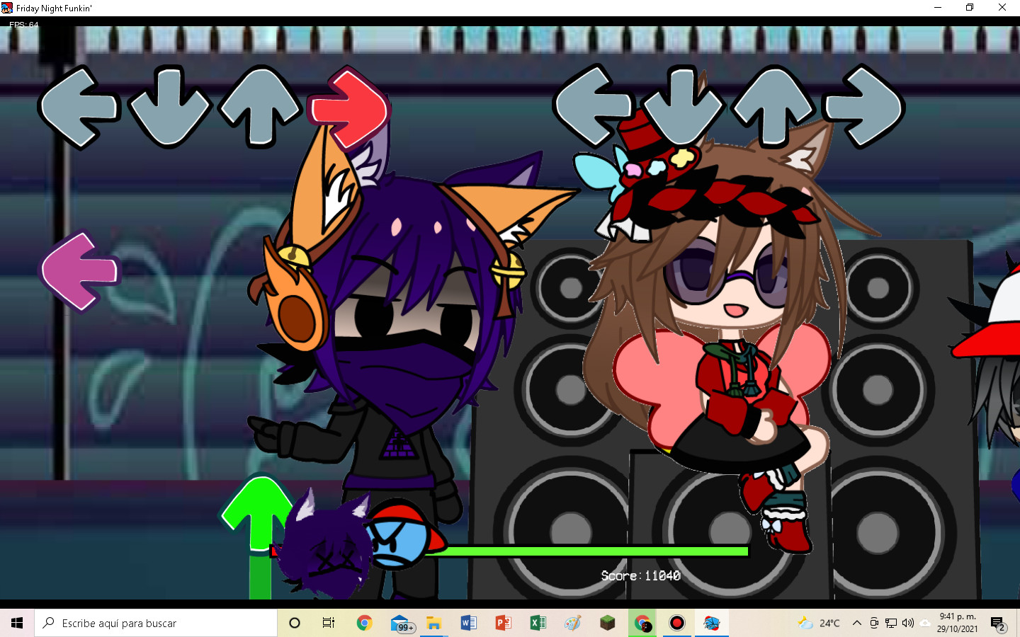 XapL Mugen Remaster Mod /Gacha Life/ Mod for Friday Night Funkin' | FNF ...