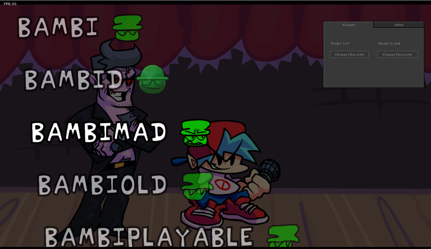 Dave and bambi for multiplayer [Friday Night Funkin'] [Mods]