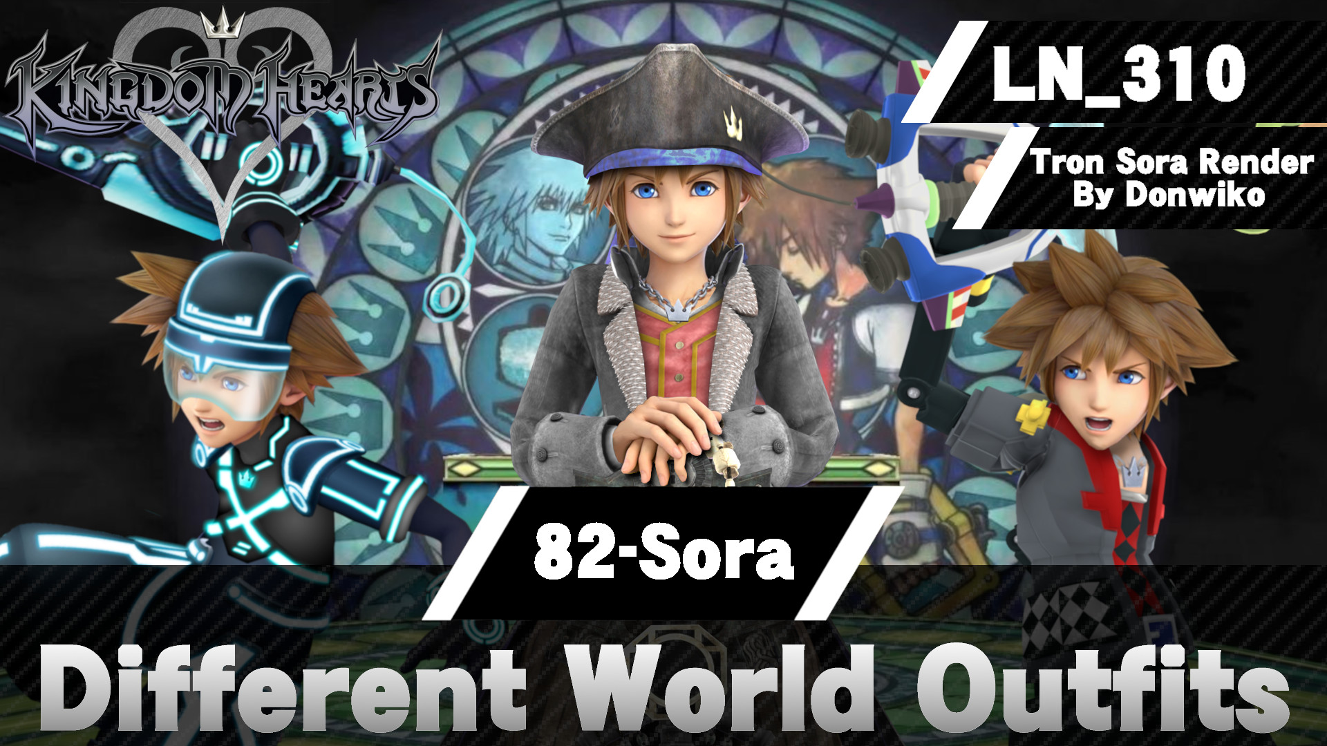 Different Worlds Sora Mod for Super Smash Bros. Ultimate | SSBU Mods
