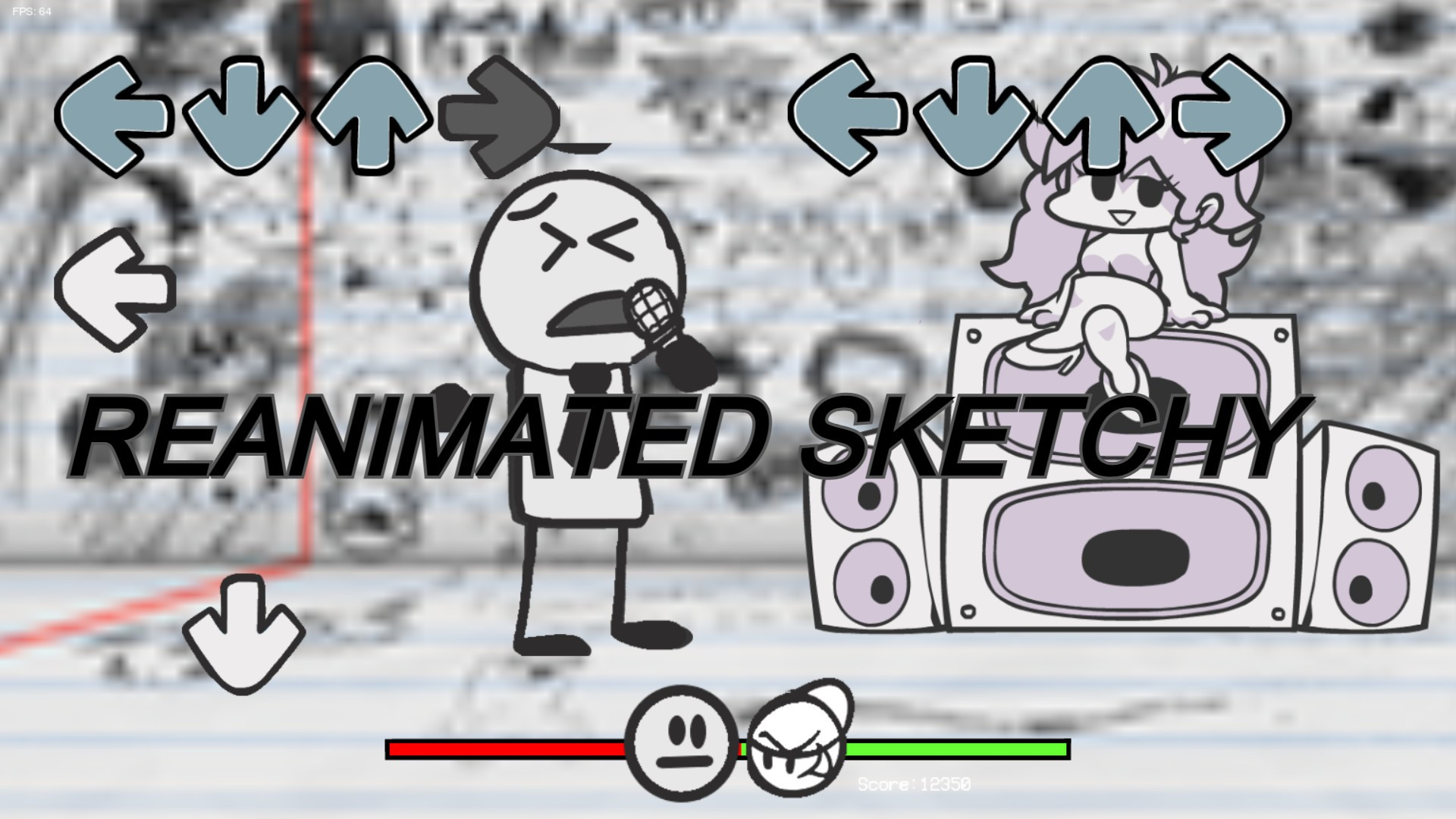 Sketchy Reanimated FULL WEEK (Charting Update) Mod for Friday Night ...