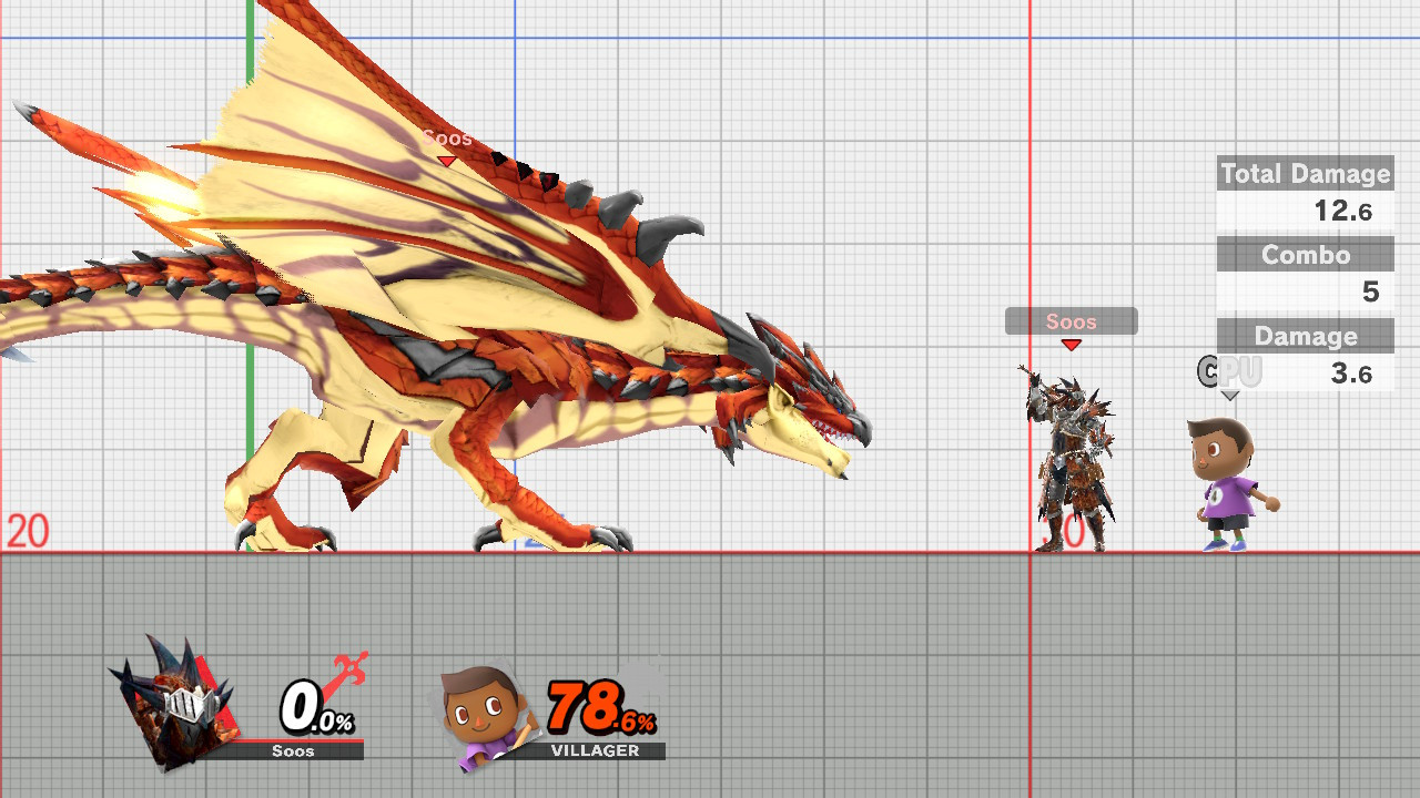 MHST2 Rathalos Mod for Super Smash Bros. Ultimate | SSBU Mods