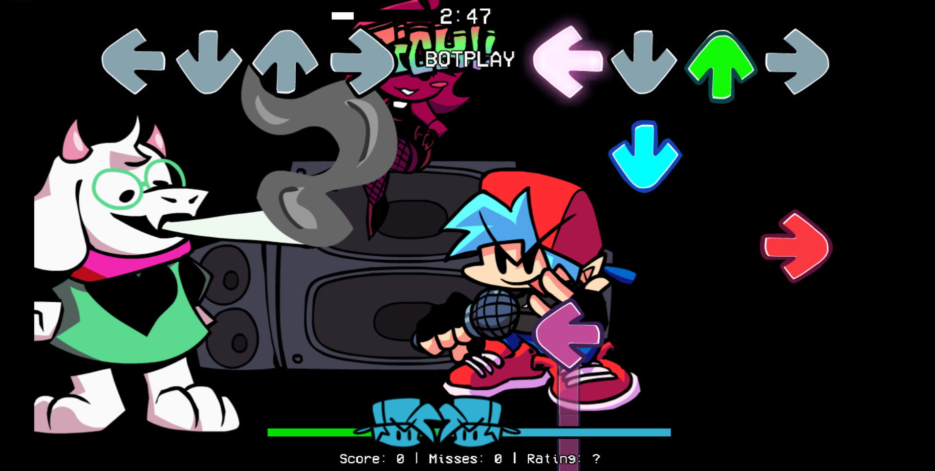 FNF: Ralsei Smokes A Fat Blunt in Psych Engine Mod for Friday Night ...