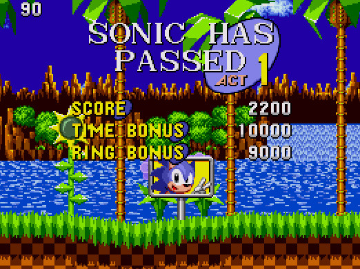 Save Select Icons Over Goal Post Icons Mod for Sonic the Hedgehog ...