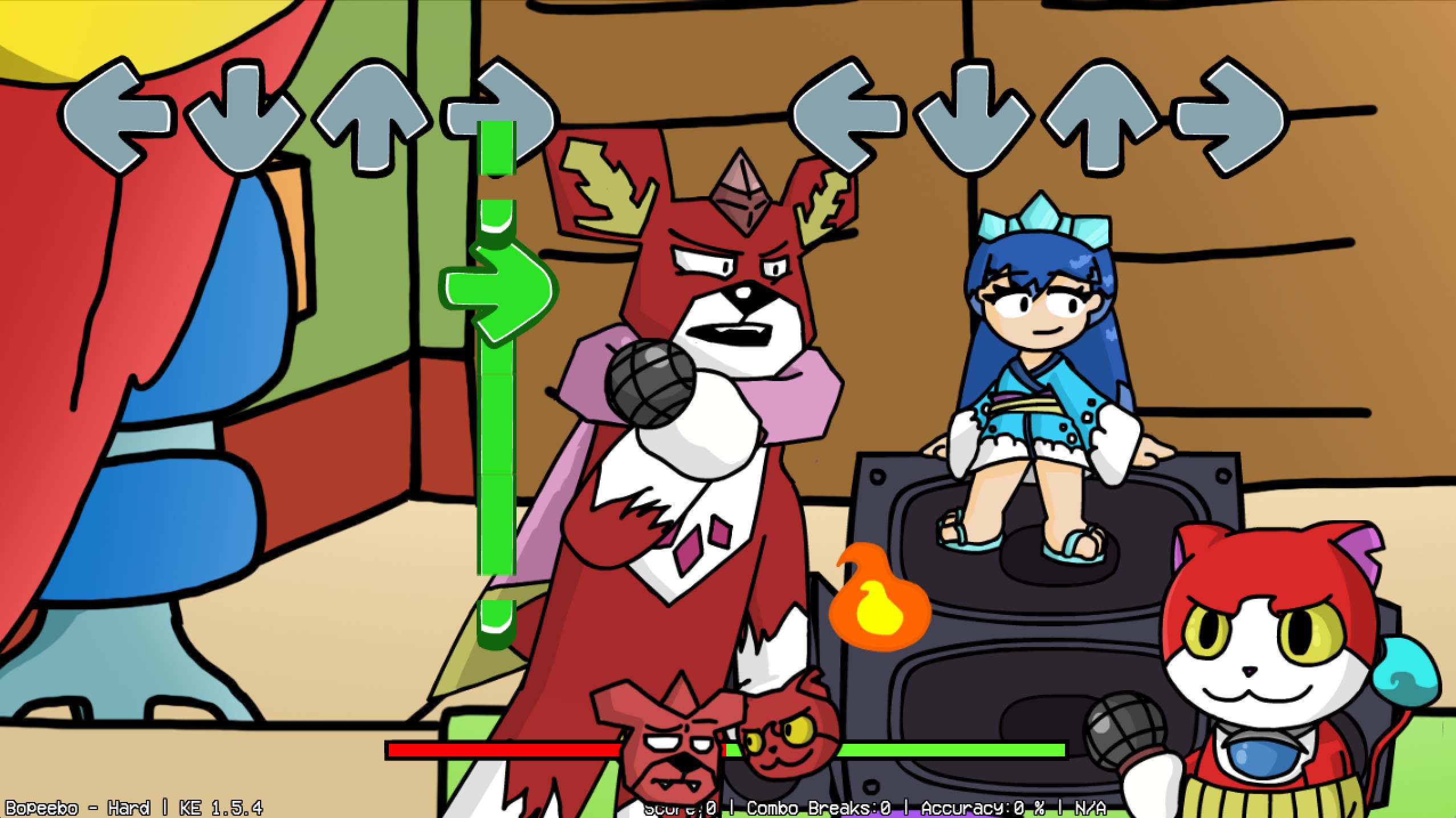 Yesterday Night Yo-kai (LEGACY)/V1 Mod for Friday Night Funkin' | FNF Mods